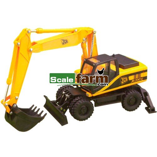 Britains 40515 - JCB JS 200W Wheeled Excavator